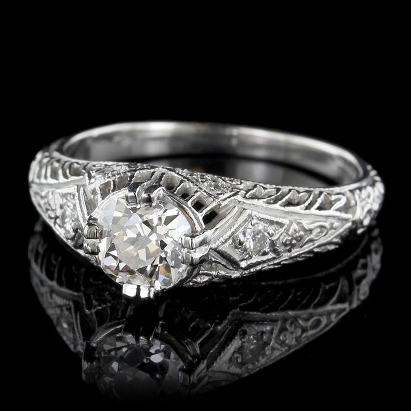 6 Vintage Engagement Rings With Intricate & Unique Details – Long's ...
