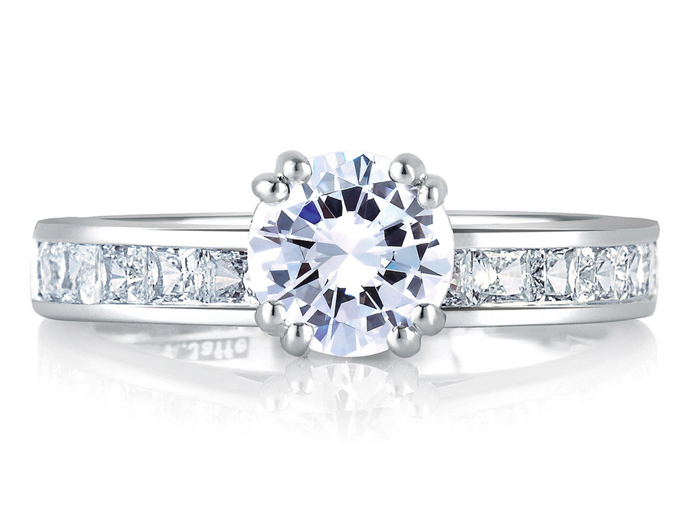 Why We Love Princess Cut Channel Set Engagement Rings – Long's Jewelers
